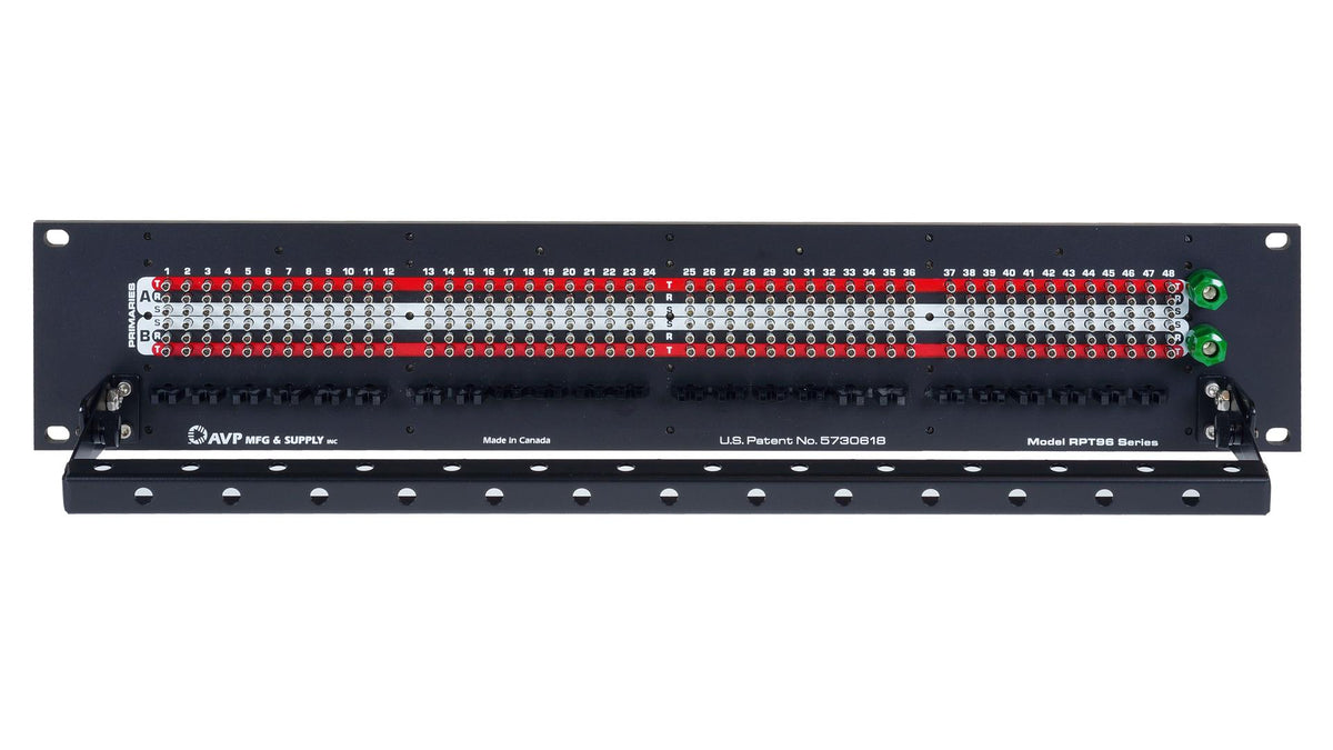 AVP Rapid Punch Terminal System, 2RU – AVP Broadcast