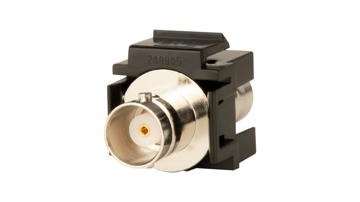 BNC Feedthru, 50 Ohm Coaxial, Semi-Recessed, F-F – AVP Broadcast