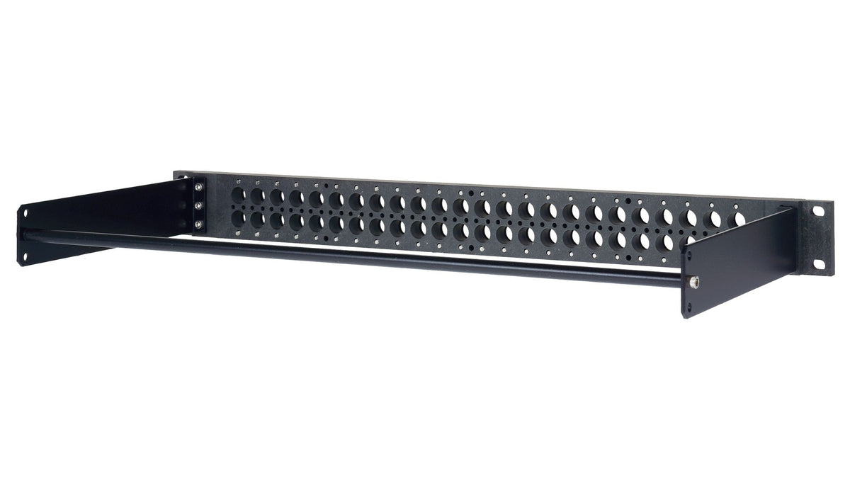 WECO Standard Size Video Patchbay, Empty, 1RU – AVP Broadcast