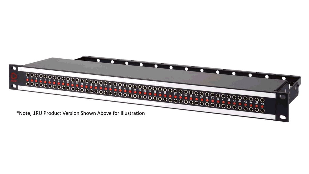 Bantam Morph Patchbay, 2x48, 1.5RU – AVP Broadcast