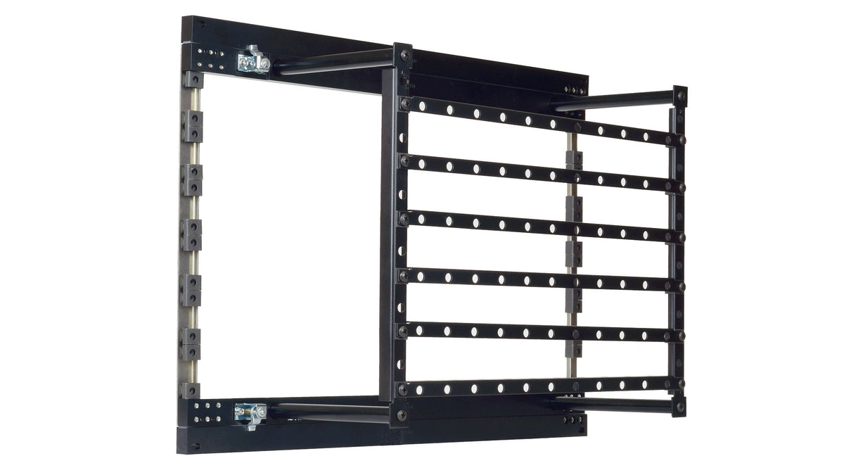 Patchbay Hinged Access Bulkhead Frame with Integrated Cable Management ...